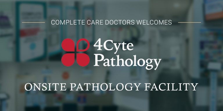 Complete Care Doctors is pleased to welcome 4Cyte Pathology to set up ...